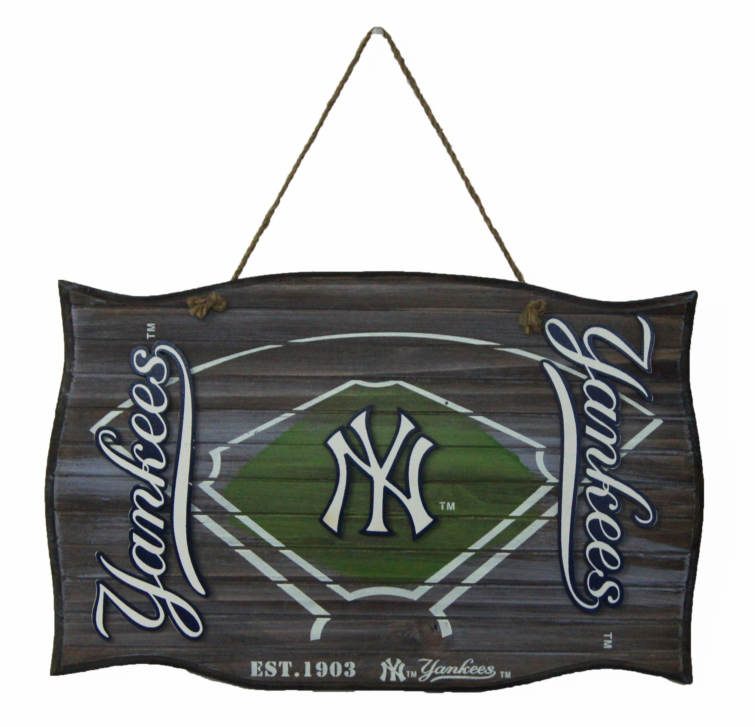 Wood Field Door Sign