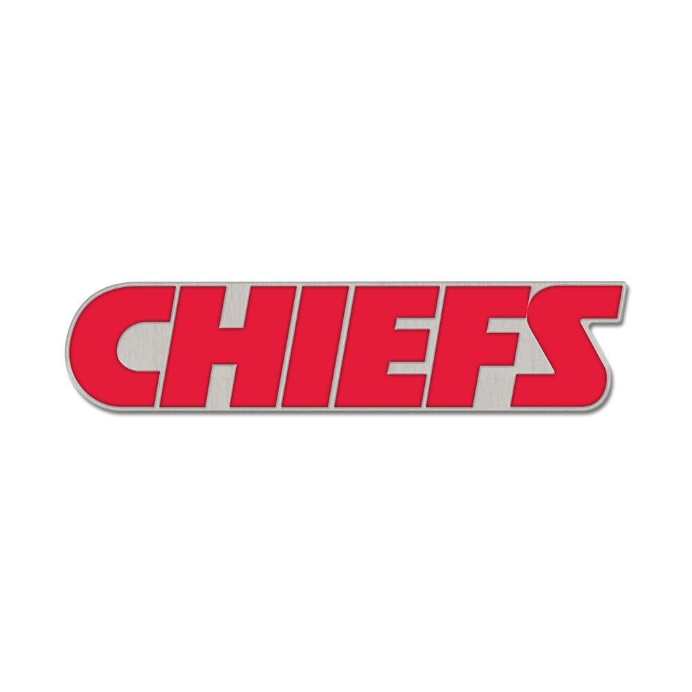 Kansas City Chiefs Wordmark Pin